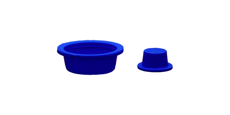 Blue tapered caps - Giesse Caps